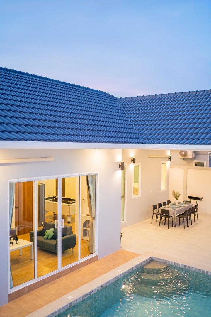 DV-1952 ที่พัก พูลวิลล่า พัทยา บ้านพัก พร้อมสระว่ายน้ำ ส่วนตัว